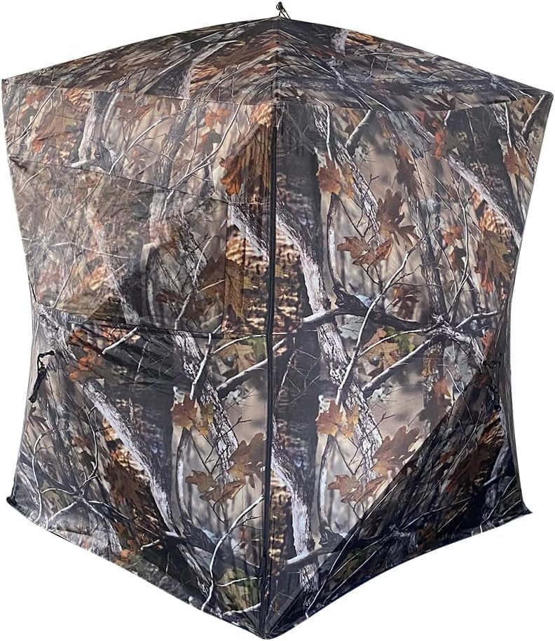 SPUR Collector Hunting Blind, Portable Ground Blind with Silent Sliding ...