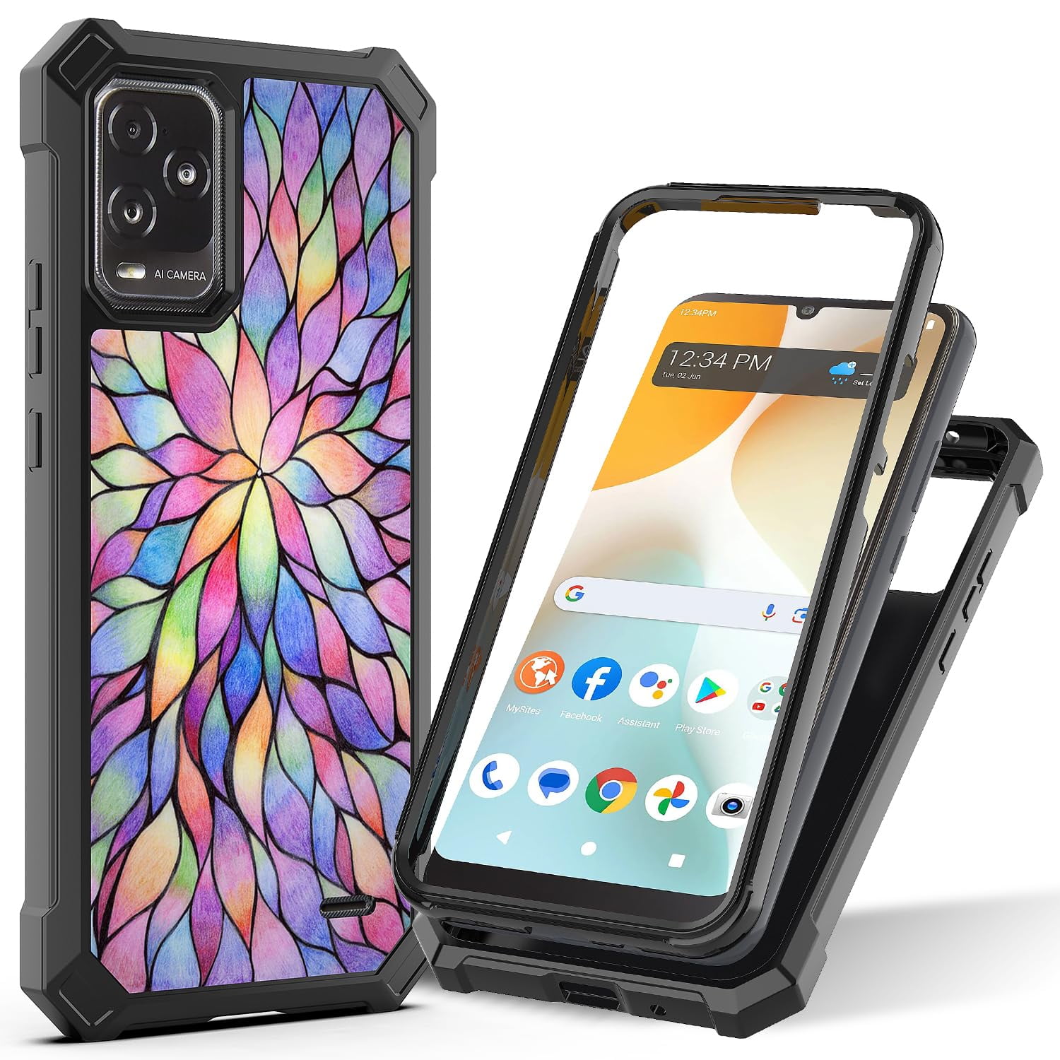 SPY CASE for BLU View 5 Pro 5G B170D Case with Screen Protector,BLU ...