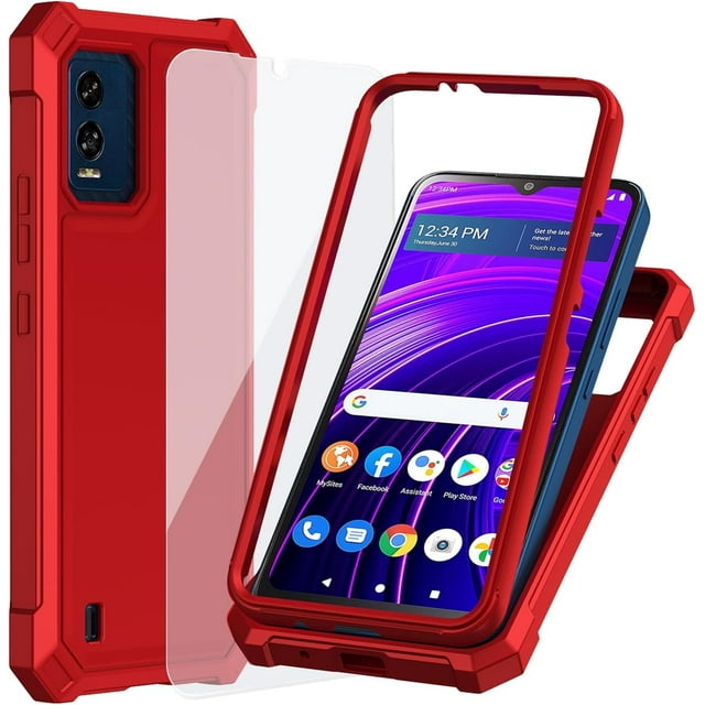 SPYCASE Phone Case Screen with Protector Military Grade Soft Bumper for ...