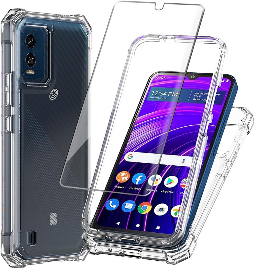 SPY CASE for BLU View Speed 5G B1550VL Case with Screen Protector,Blu Speed 5G Phone Case Front ...