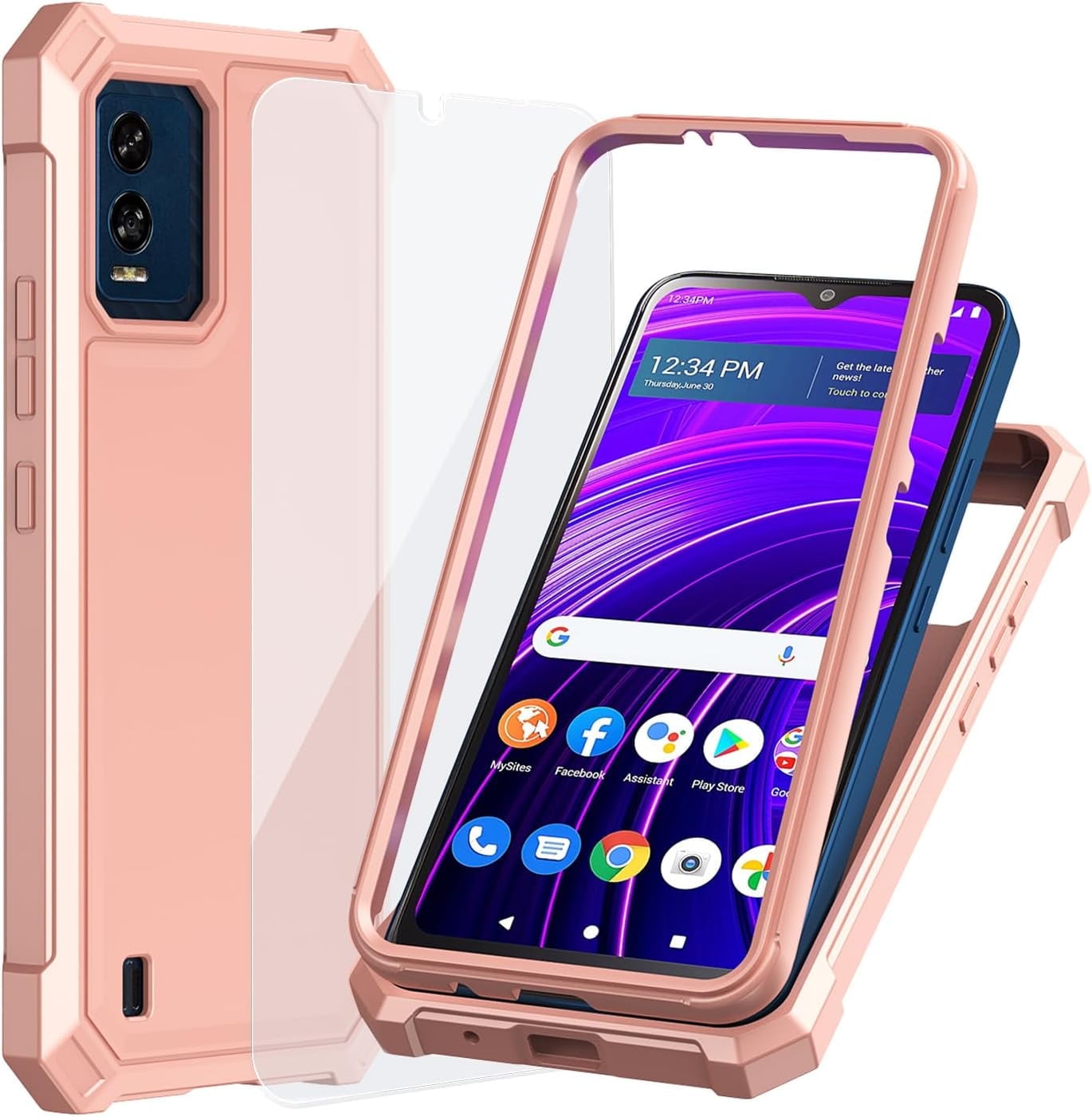 SPY CASE Shockproof Back Cover Cell Phone Case for BLU View Speed 5G ...