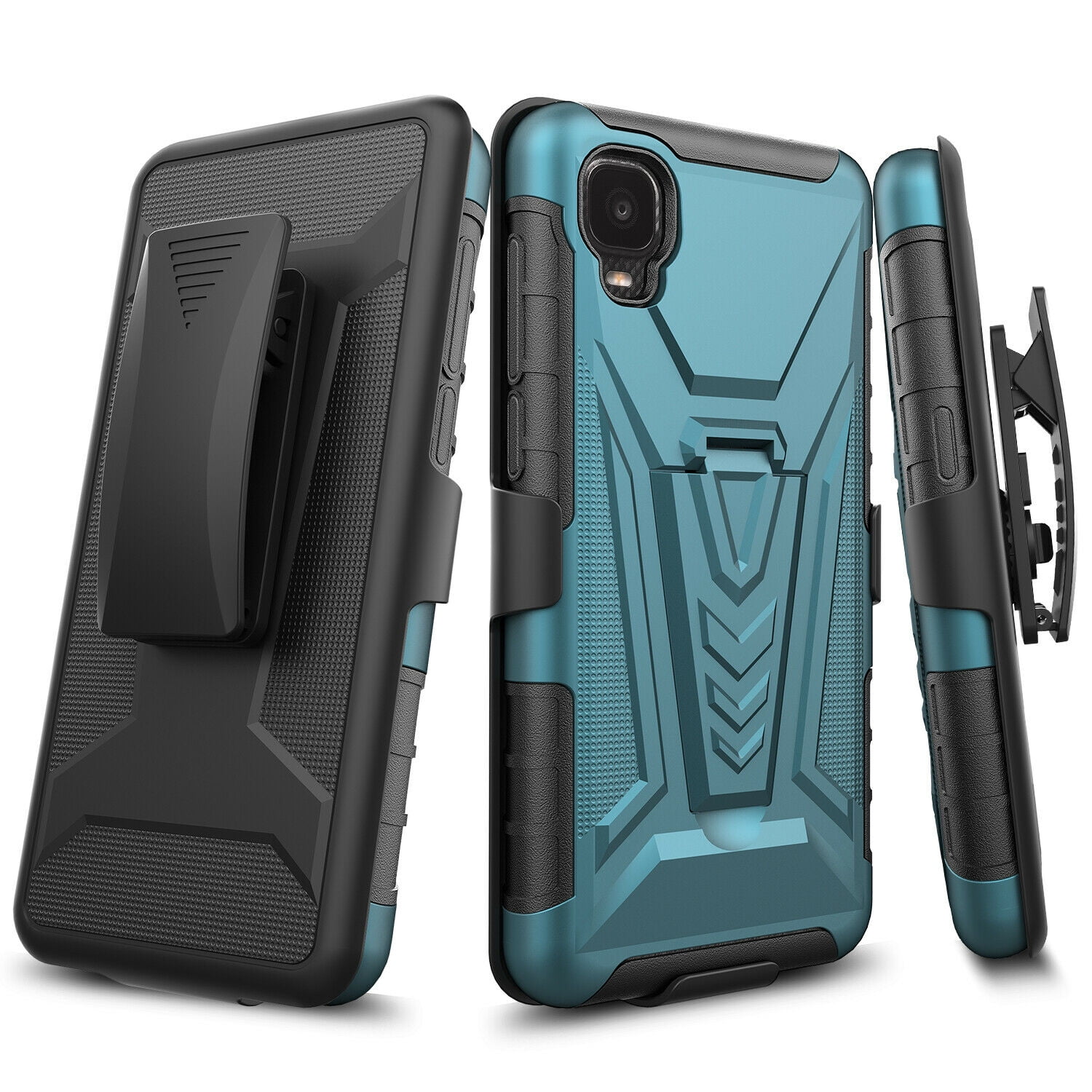 SPY CASE for Alcatel TCL A3 A509DL / TCL A30 Case with Tempered Glass ...