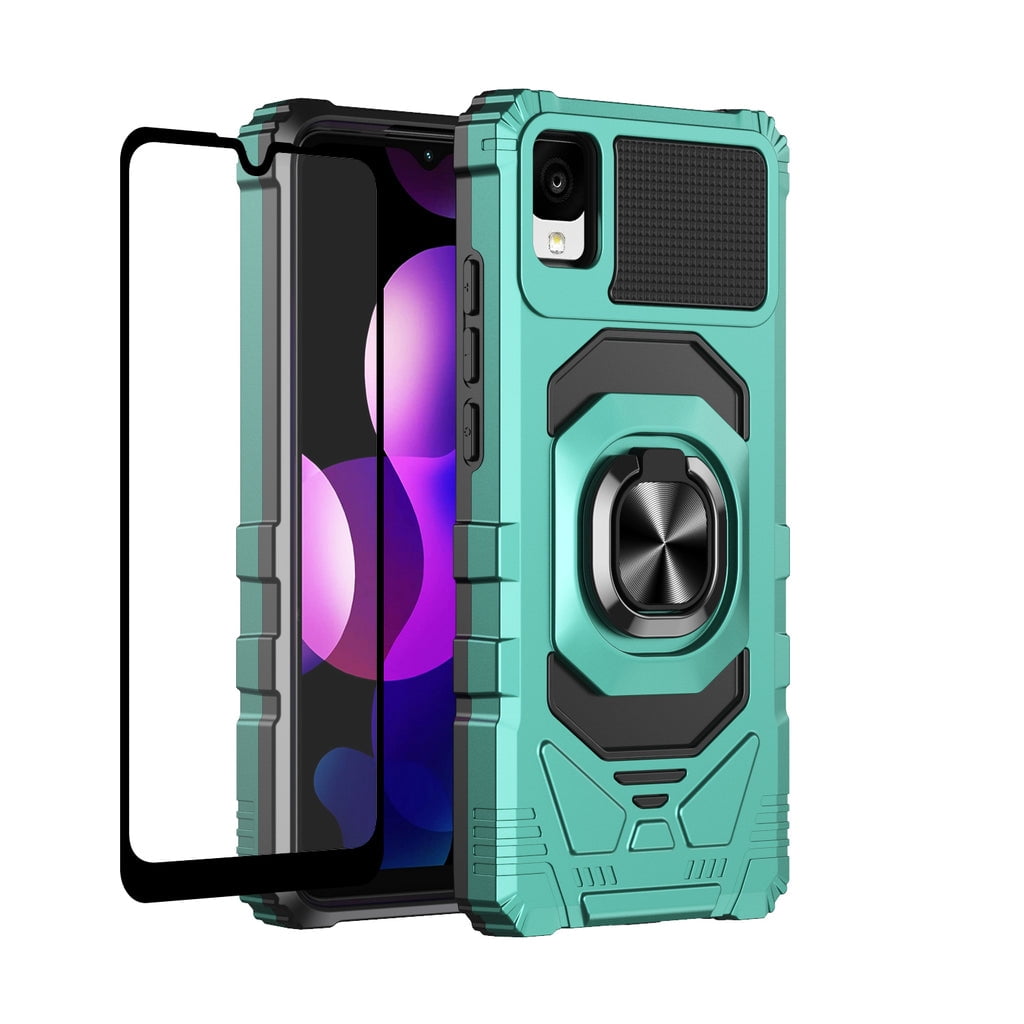SPY Case for TCL A3 A509DL / TCL A30 / TCL ION Z Case with Tempered ...