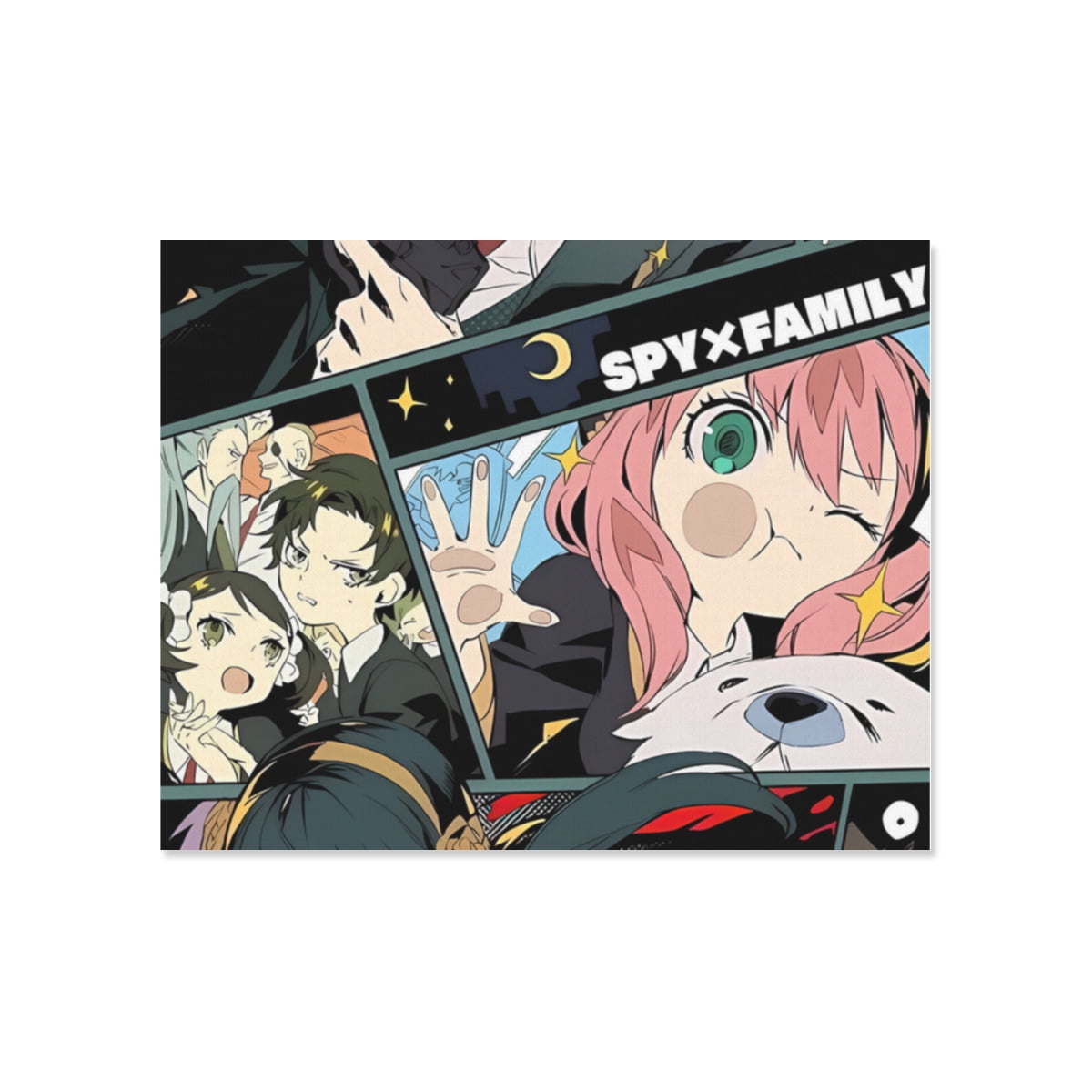 SPY×FAMILY Frameless canvas poster - without frame anime poster bedroom ...