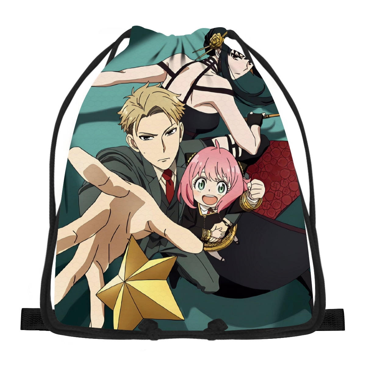 SPY×FAMILY Waterproof drawstring bag, gym bag backpack, sports beach ...