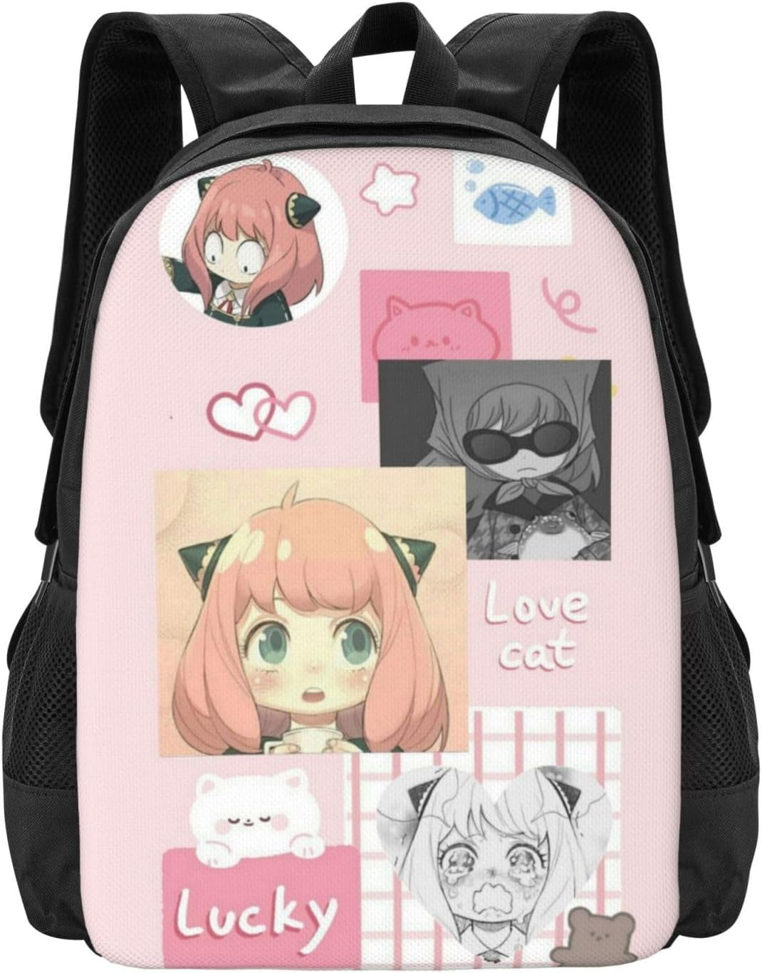 SPY Family 3D Printed Family Backpack Fashion Lightweight Laptop ...