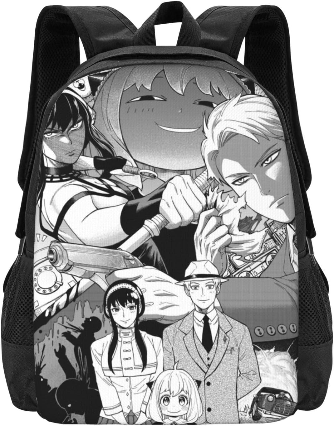 SPY Family 3D Printed Family Backpack Fashion Lightweight Laptop ...