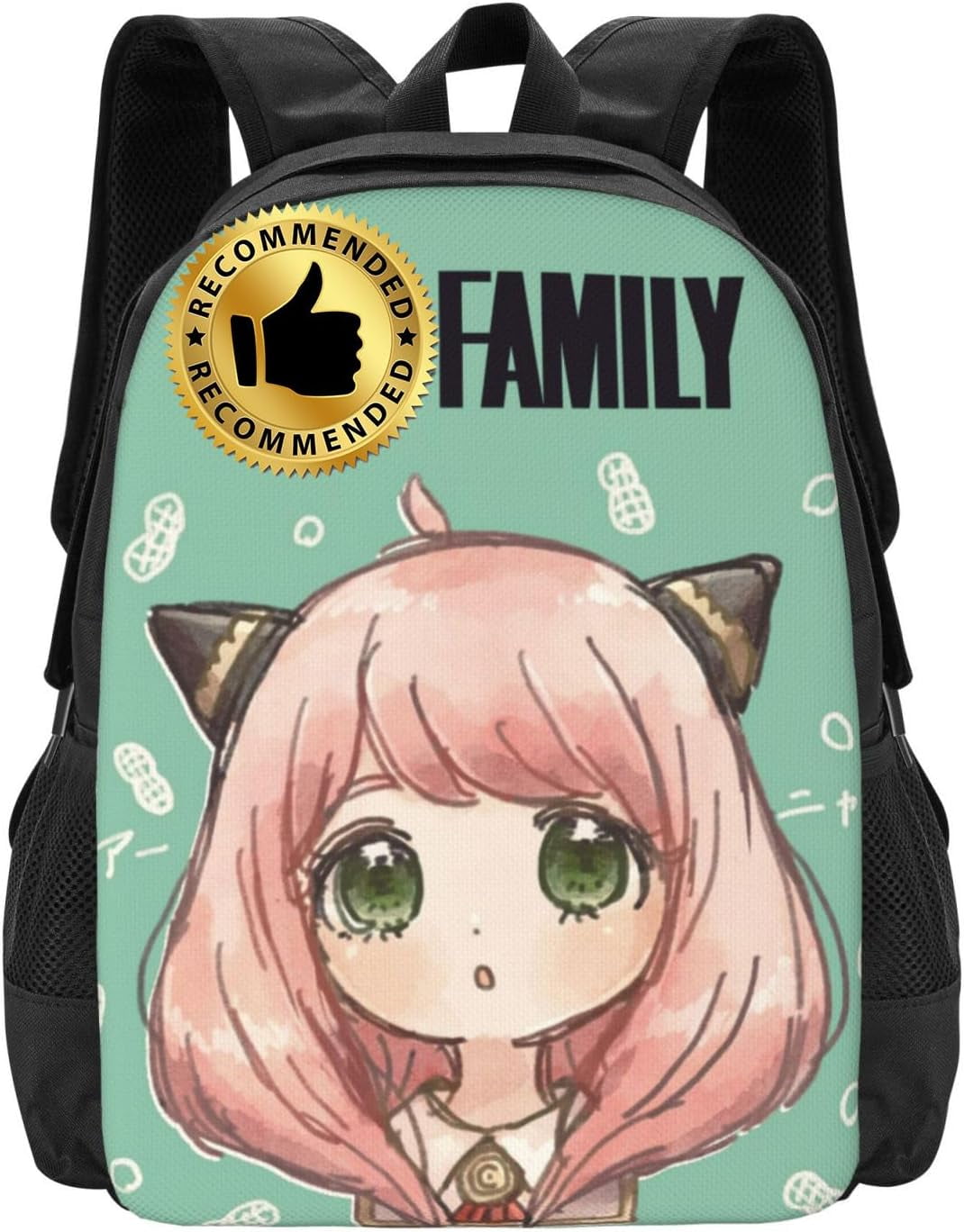 SPY Family Backpack Fashion 3D Printed Classical Travel Bags Big ...