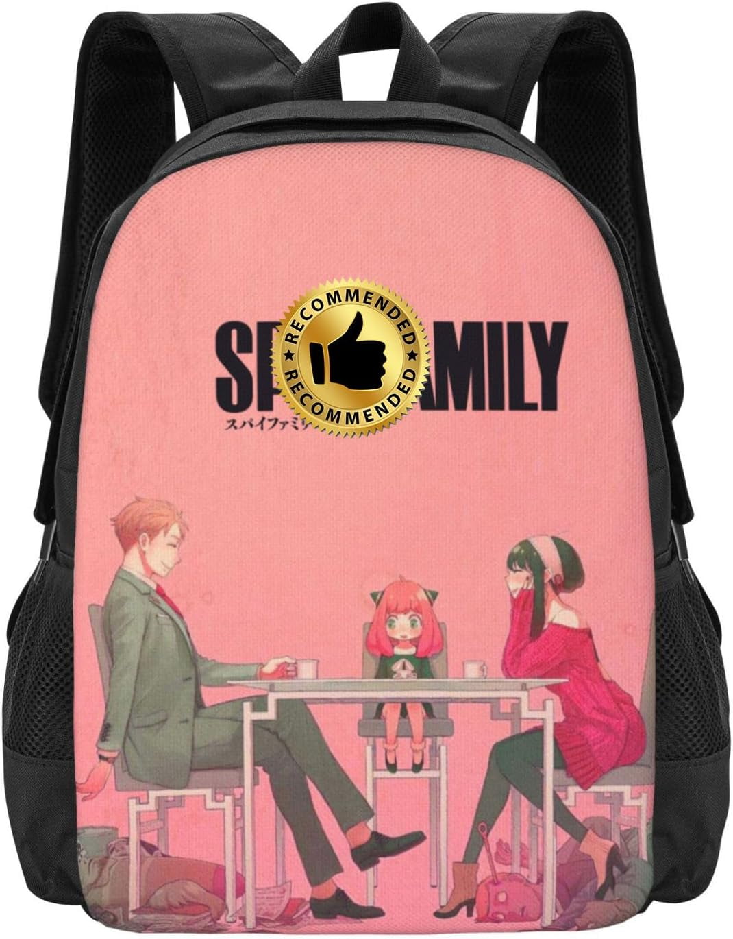 SPY Family Backpack Fashion 3D Printed Classical Travel Bags Big ...