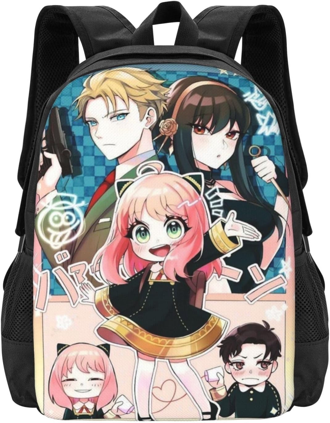 SPY Family Backpack Fashion 3D Printed Classical Travel Bags Big ...