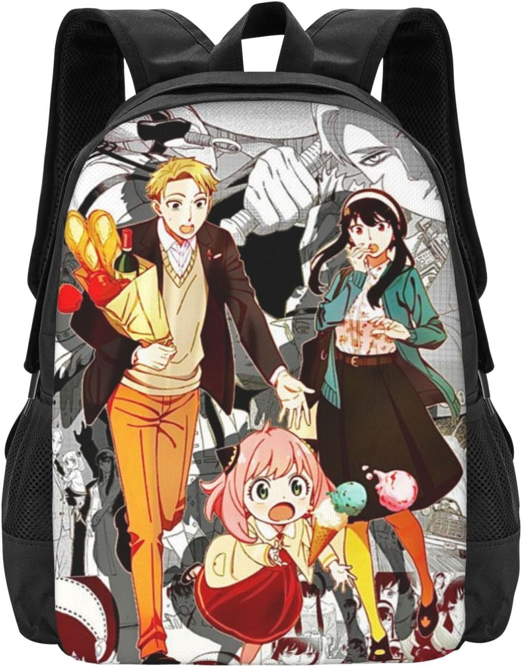 SPY Family Backpacks Lightweight Cartoon Travel Bags Laptop Bag Cute ...