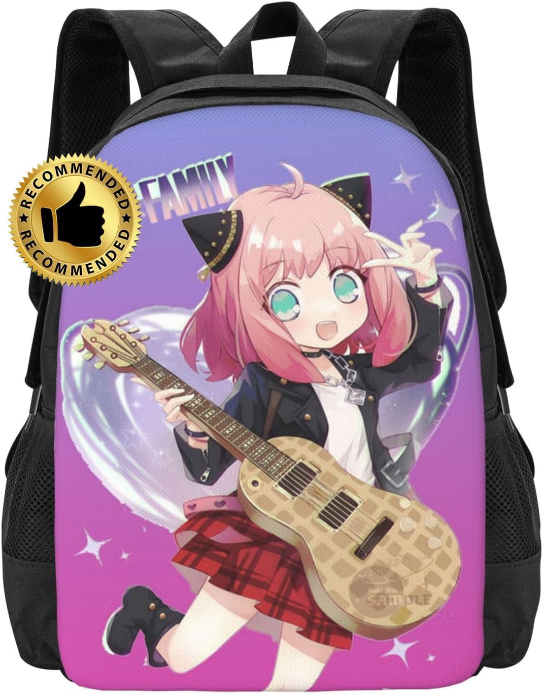 SPY Family Fashion Backpack Anime Cartoon Lightweight Travel Computer ...