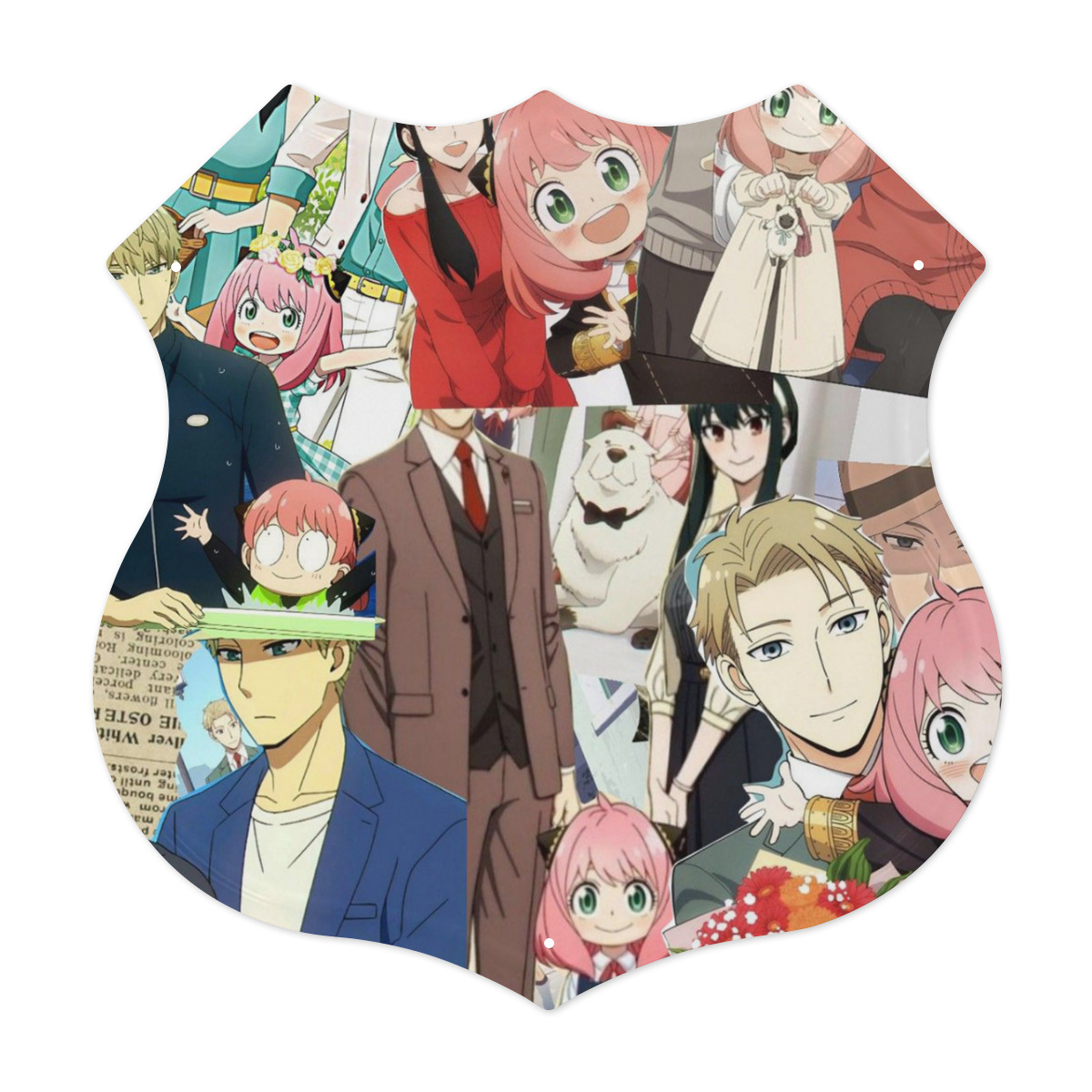 SPY x FAMILY Anime -1 Vintage Metal Sign Retro Metal Signs Poster Iron ...