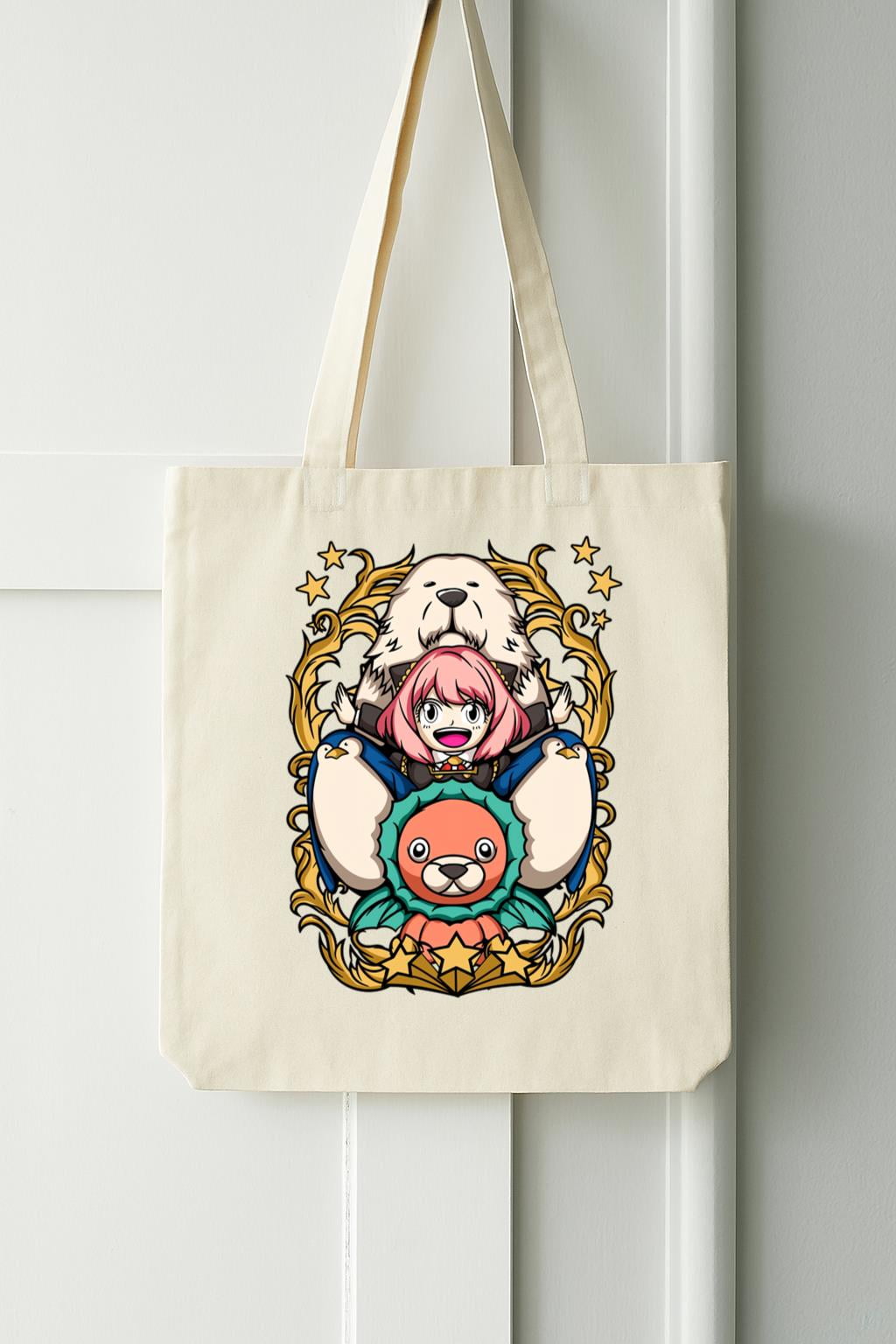 SPY x FAMILY Tote Bag Loid Yor Anya Bon Forger Manga Anime Bag All ...