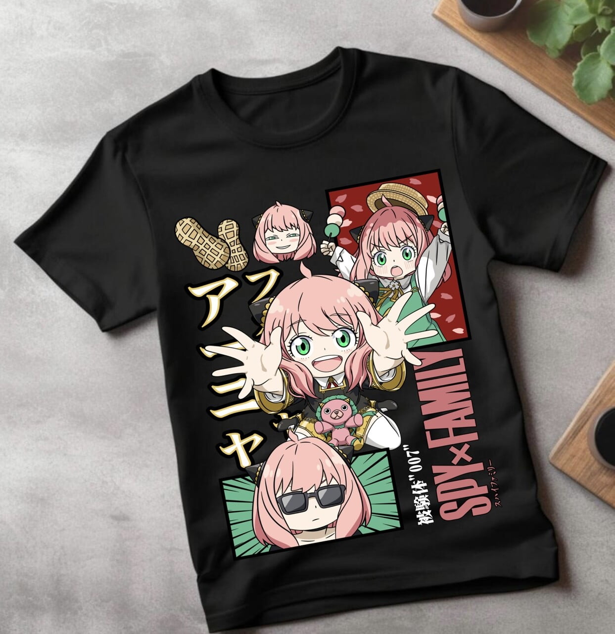 SPY x FAMILY Unisex T-Shirt Loid Yor Anya Bon Forger Manga Anime Shirt ...