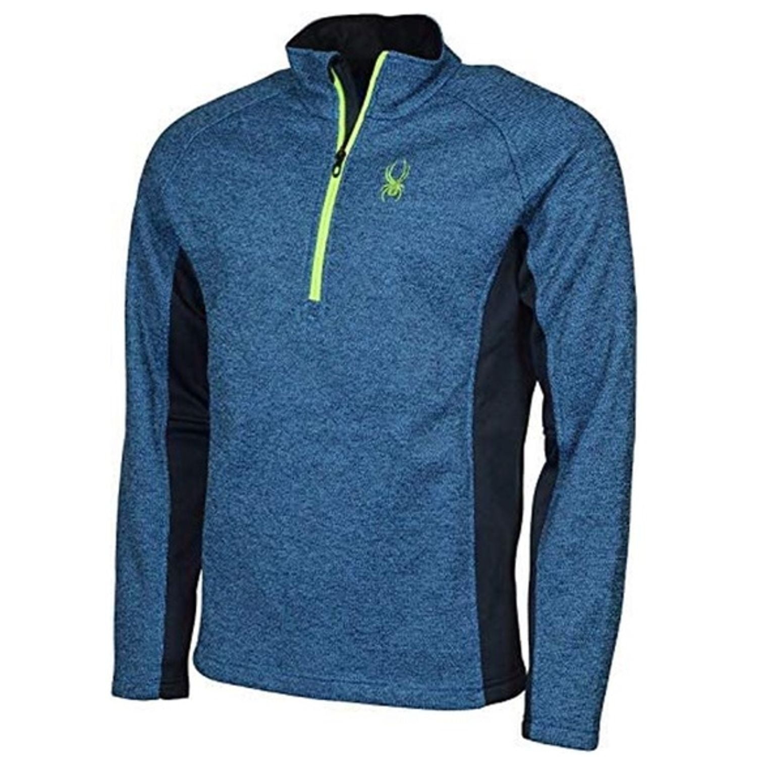 SPYDER Men's Half-Zip Outbound Sweater Jacket, Blue, L - Walmart.com
