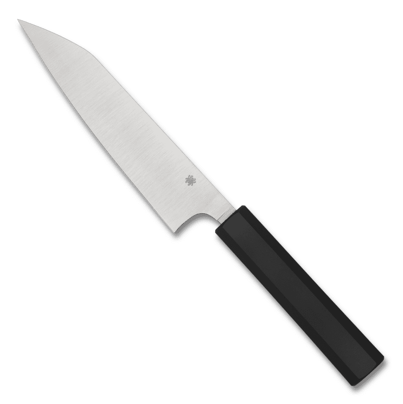 SPYDERCO Funayuki Kitchen Knife K16PBK CTS BD1N Steel Black ...