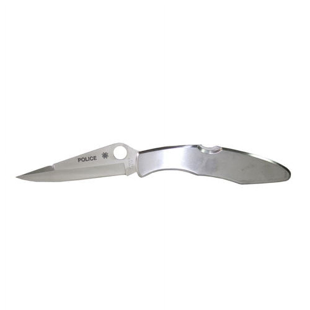 SPYDERCO POLICE 4 -1/8" VG-10 STAINLESS/PLAIN - Walmart.com