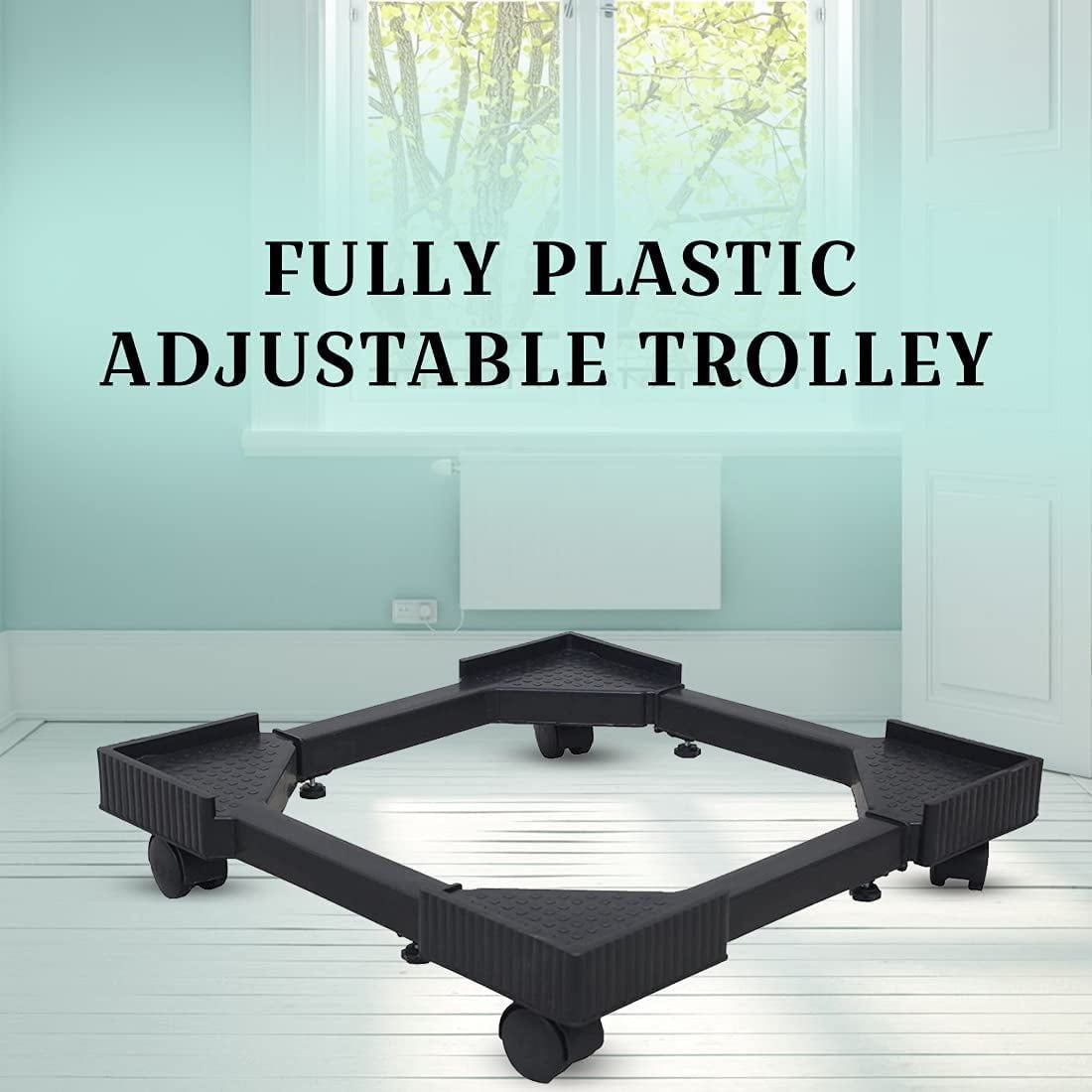 SPYLOCK Heavy Plastic Trolly Suitable for Front Top Load Washing ...