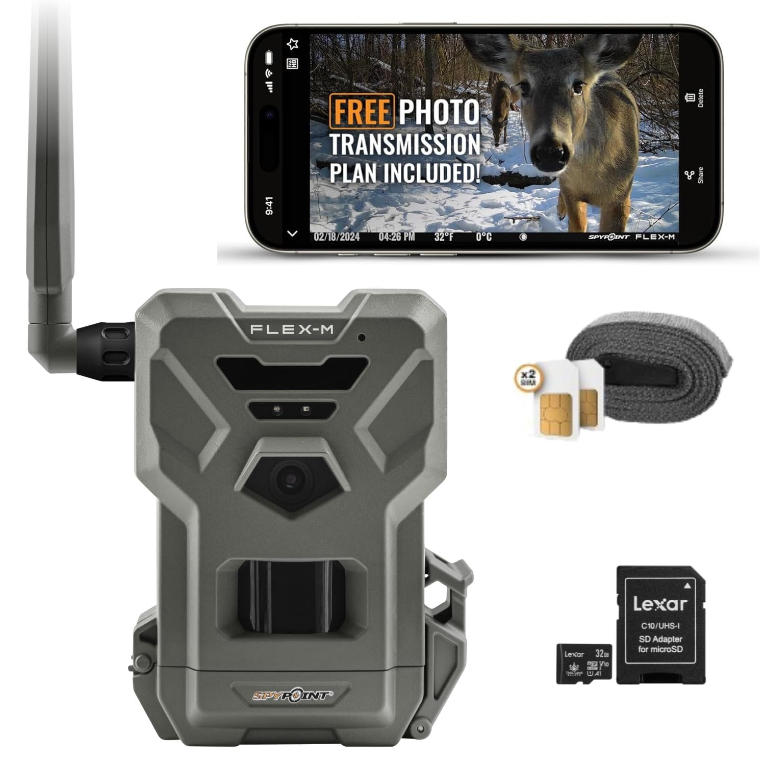 SPYPOINT Flex-M Cellular Trail Camera Best Value in Hunting Accessories ...