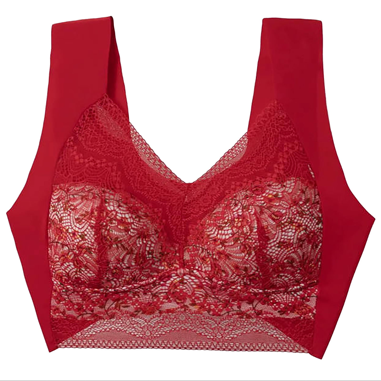 SPZTSX Full-Coverage Bra Ribili Bra Older Women No Wire Push up Bra ...