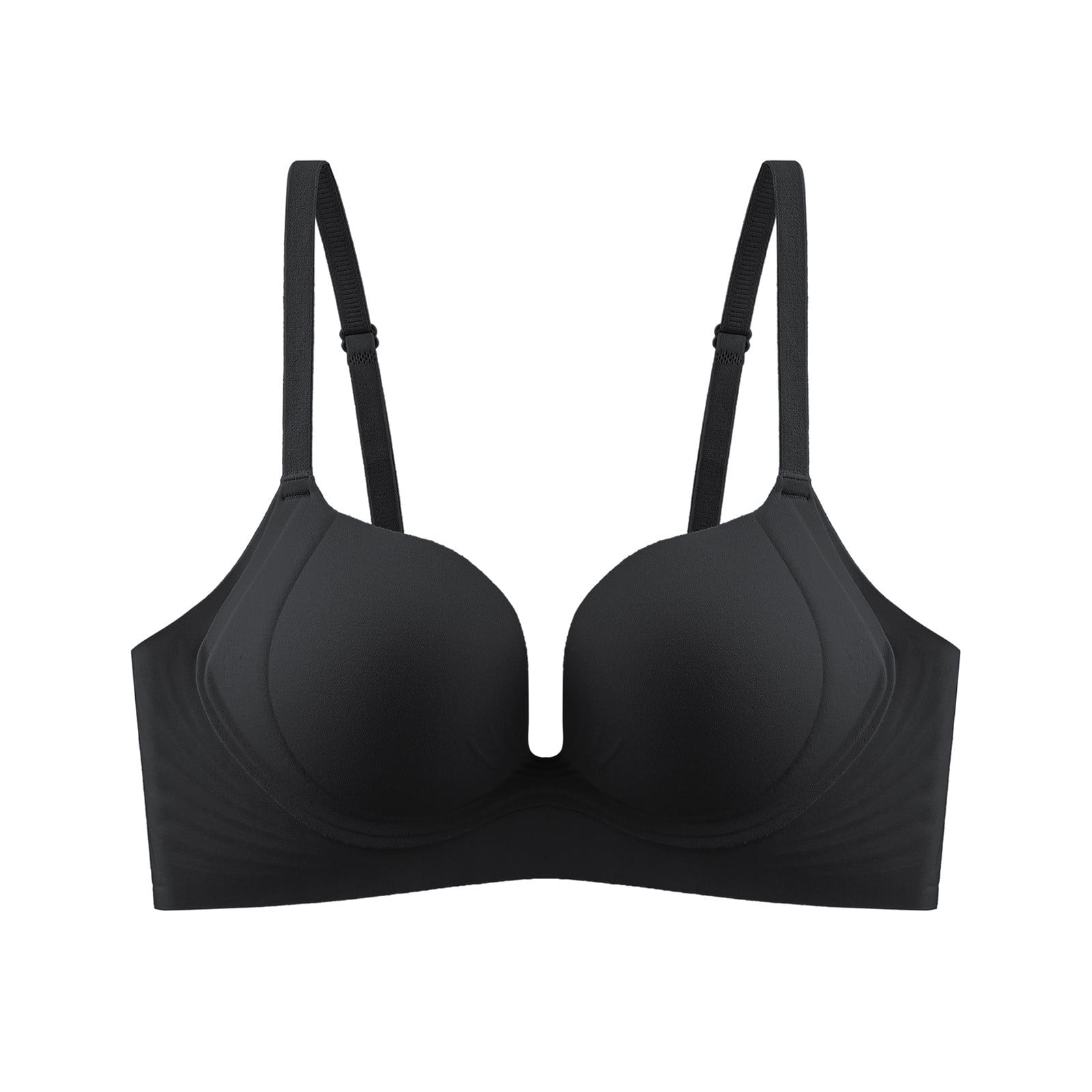 SPZTSX Push Up Padded Bra Add 2 Cup Bombshell T Shirt Plunge Everyday ...