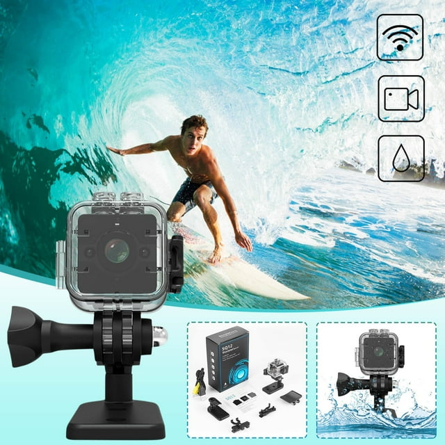 SQ12 Camera Outdoor Sports Camera Infrared Night Vision Wireless Wifi ...