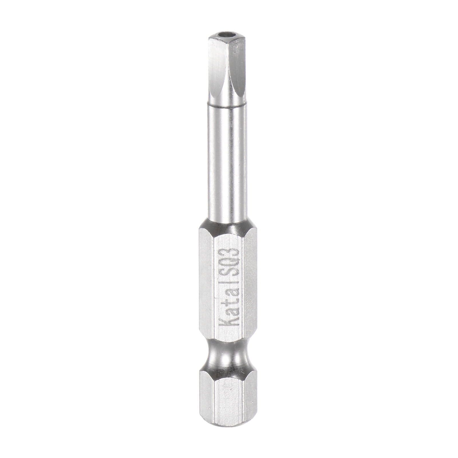 SQ3 Magnetic Security Square Screwdriver Bit 1/4" Hex Shank 2" Length ...