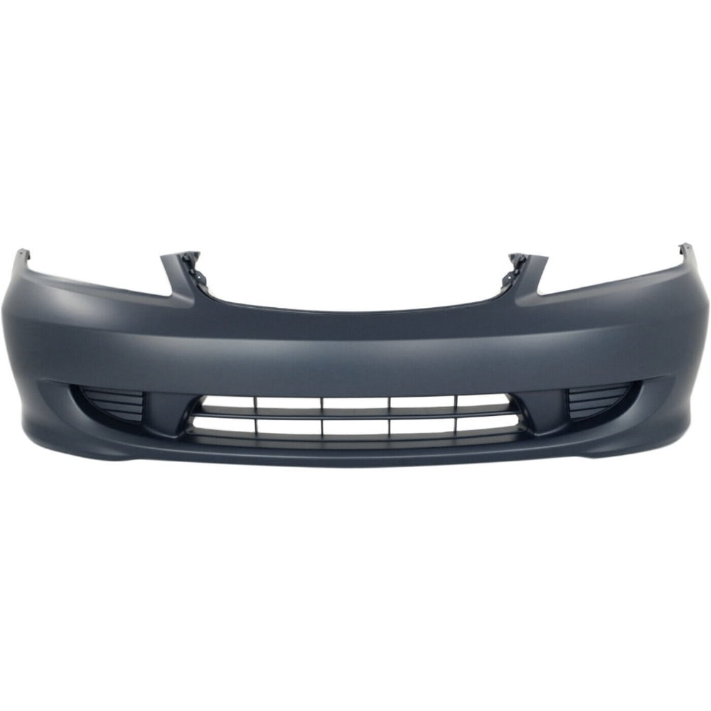 SQAMOR 1pc Front Primed Bumper Cover Primed Without Fog Light Holes ...