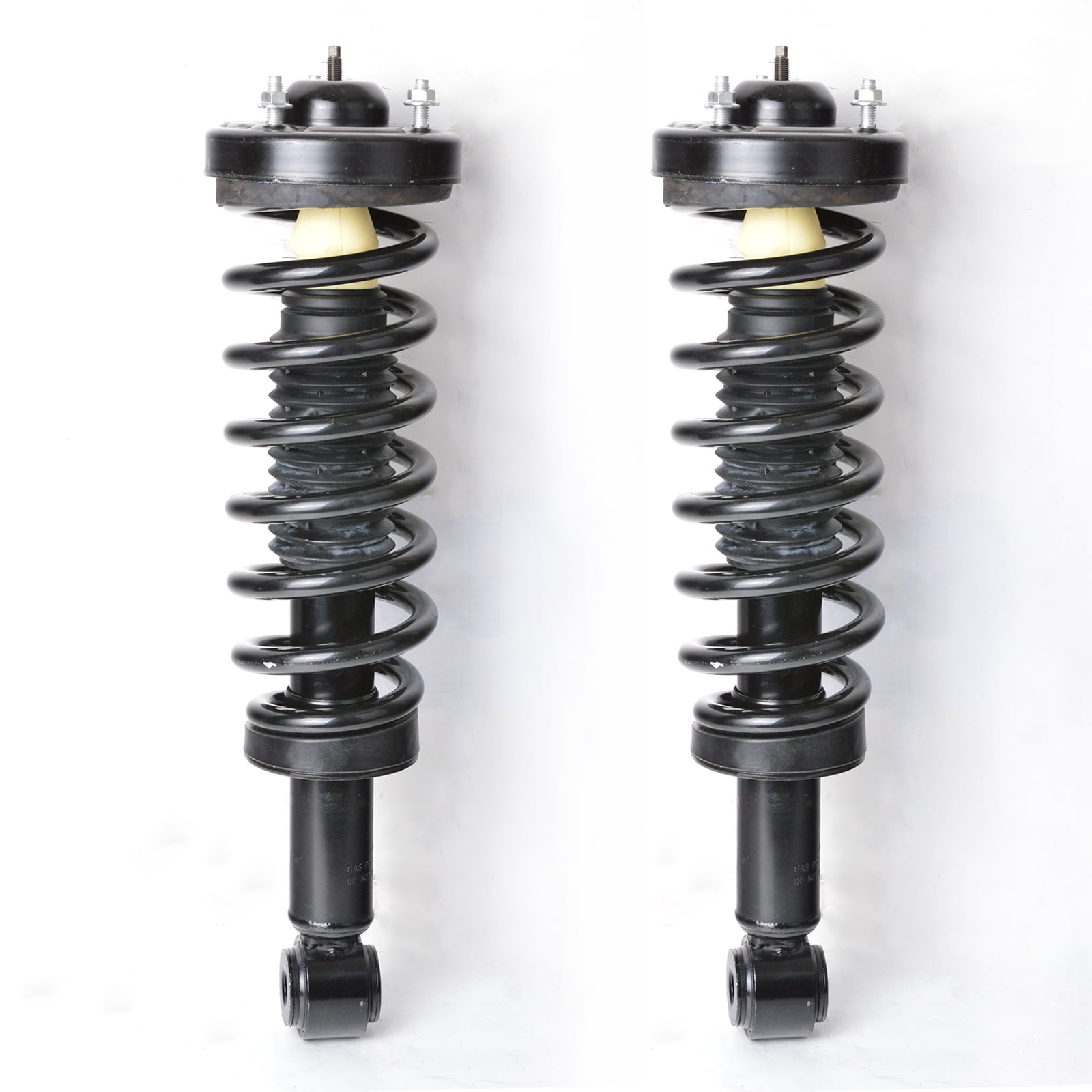 SQAMOR 2 Pieces Front Side Assembly Suspension Shock Absorber Strut & Springs Complete Kit 2WD ...