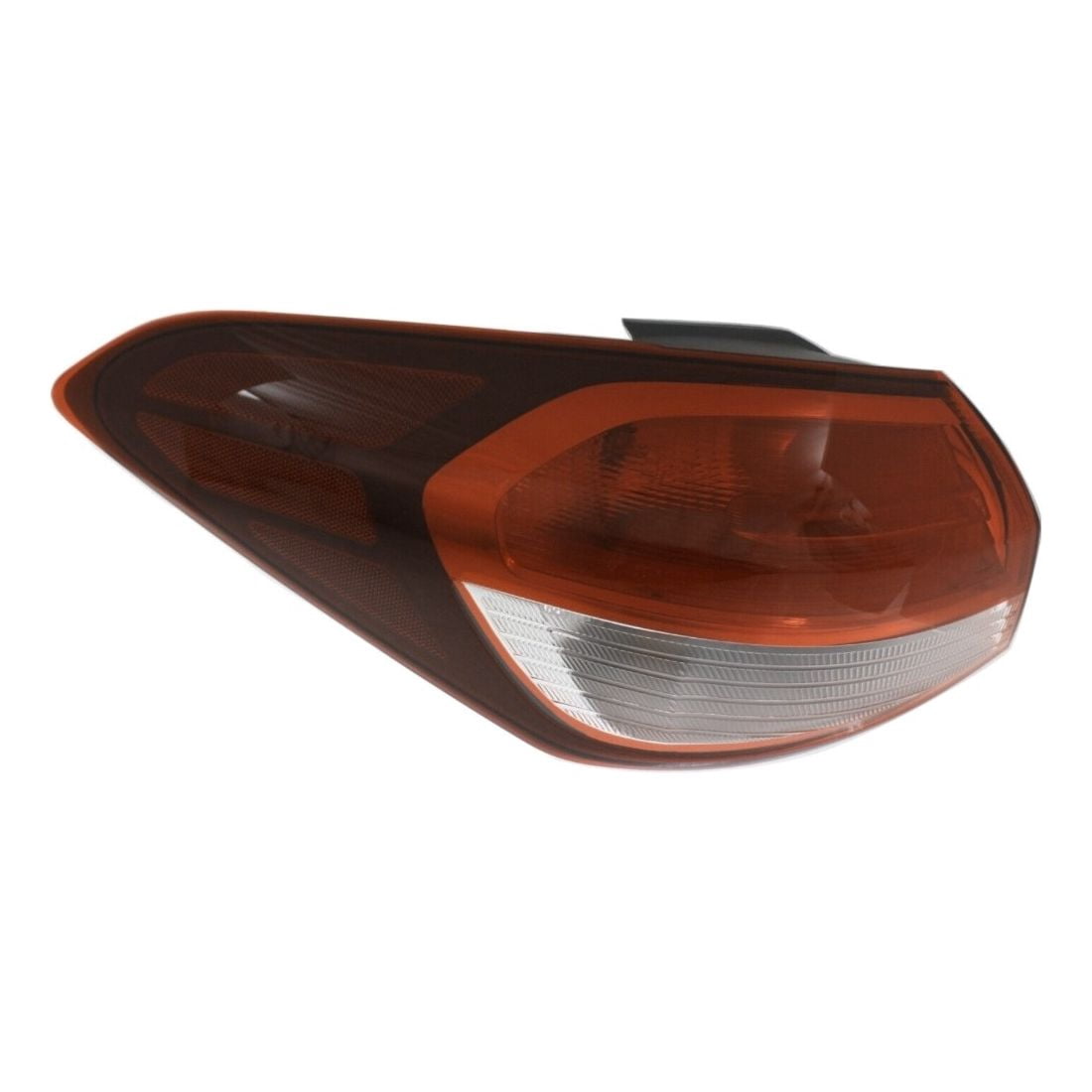 SQAMOR Outer Left Driver Side Red Clear Lens with Bulb Assembly Lamp ...