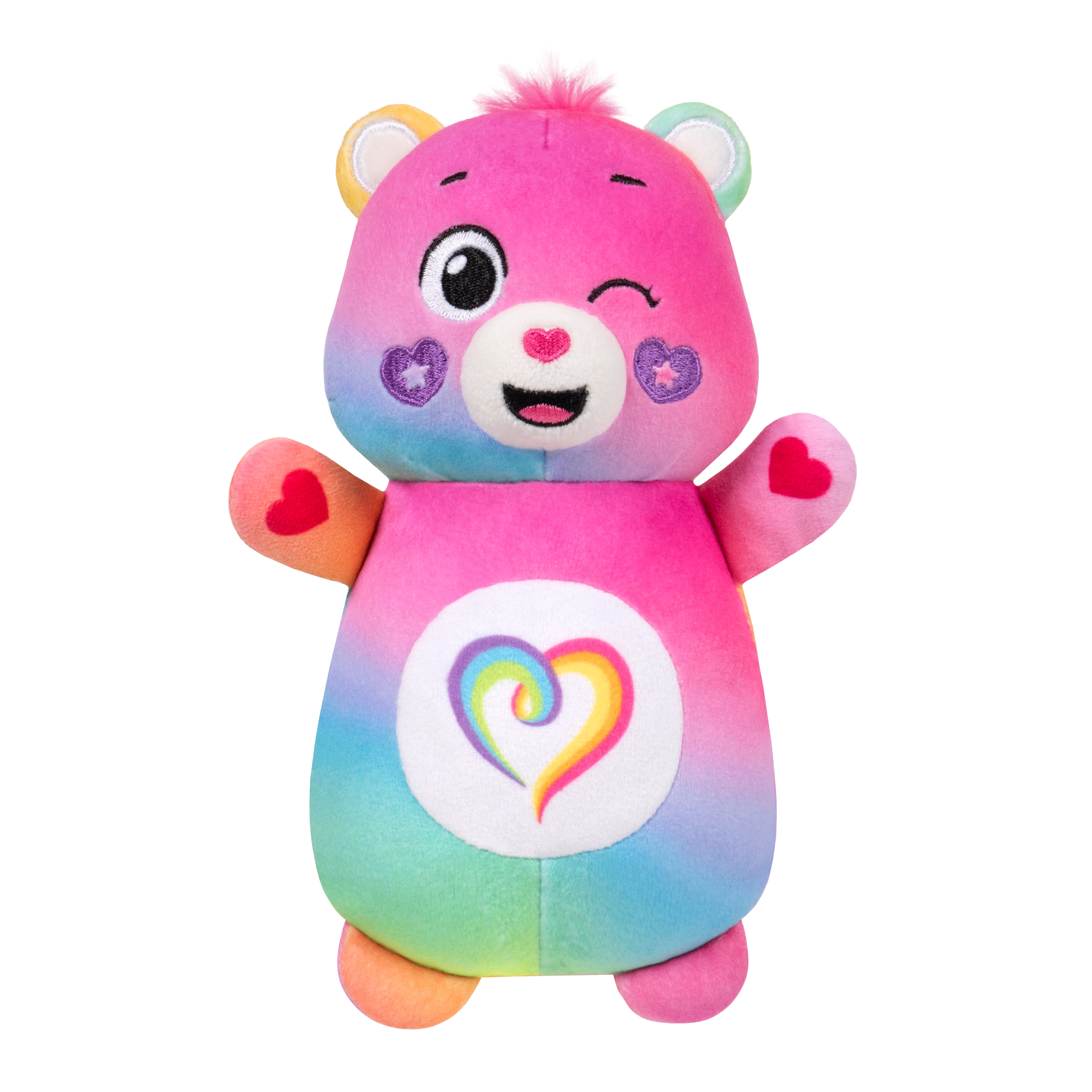 Squishmallows Original "Care Bears" 6 inch Togetherness Bear HugMees ...