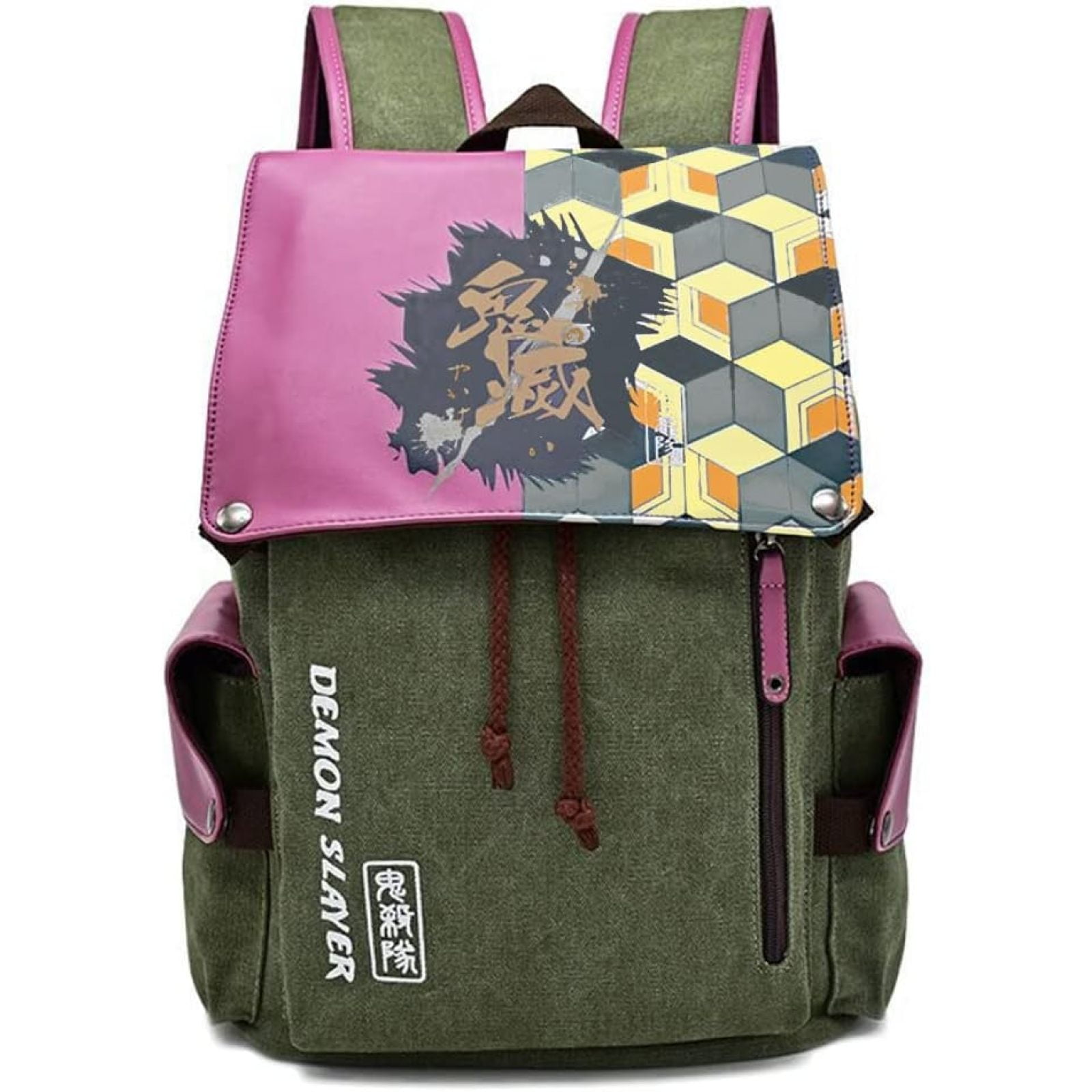 SQDWYGUO Japanese Anime Backpacks Canvas Shoulders bag 3D Print Daypack ...