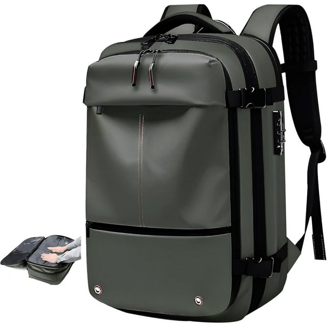 SQDWYGUO Vac Pack Backpack,Travel Airbag Backpack with Vacuum Pump ...