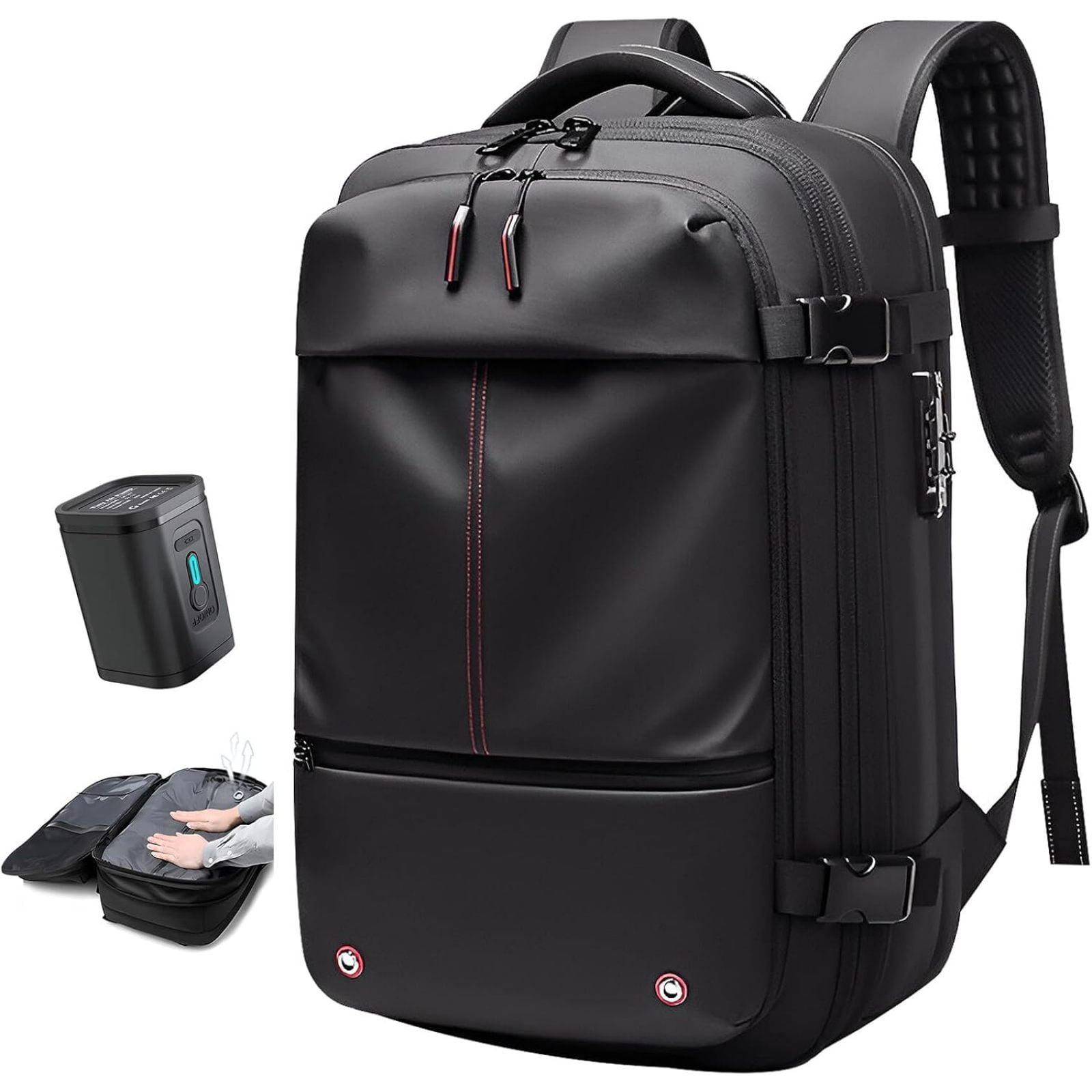 SQDWYGUO Vac Pack Backpack,Travel Airbag Backpack with Vacuum Pump ...