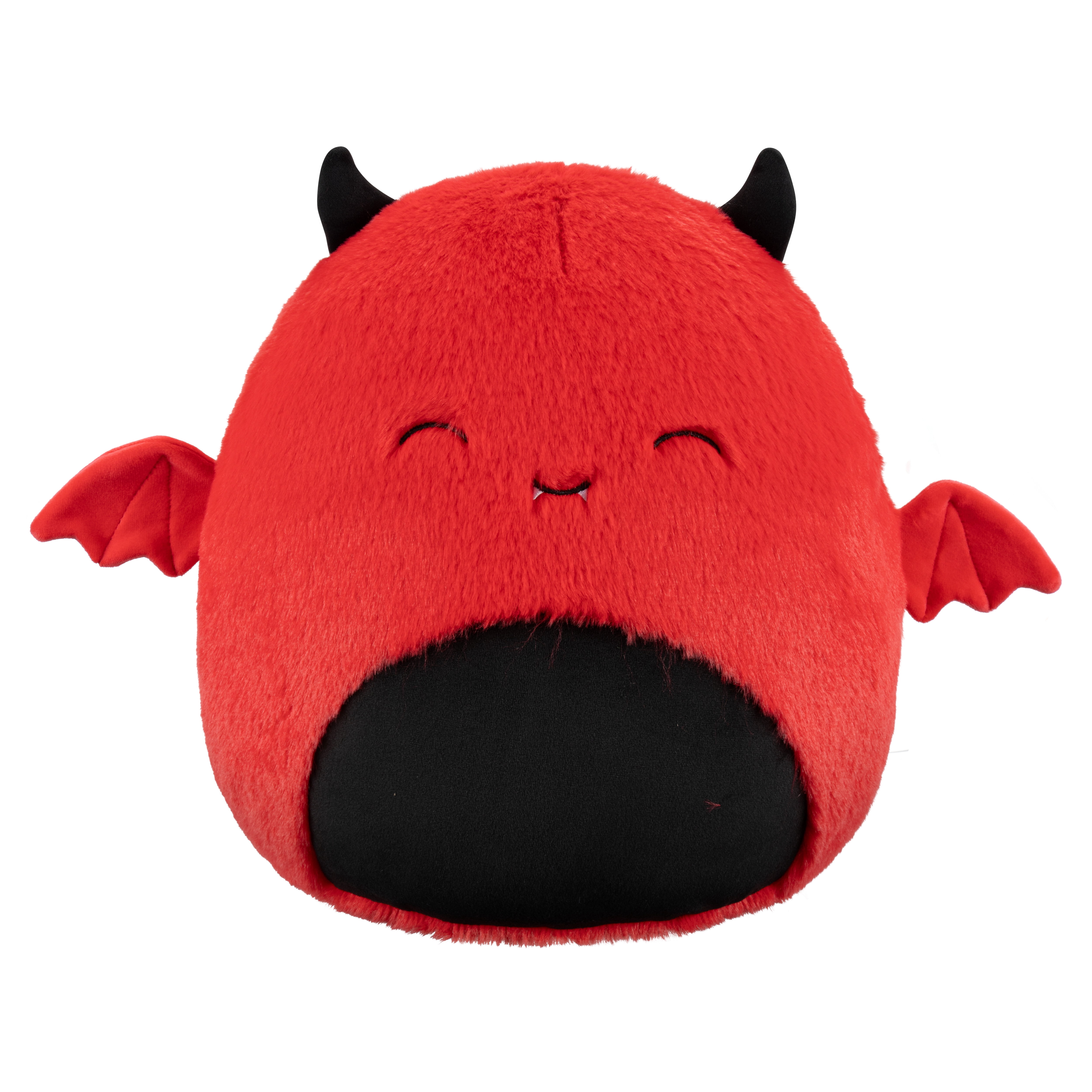 Squishmallows FuzzAMallow Official 12 inch Dante the Red Devil - Child ...