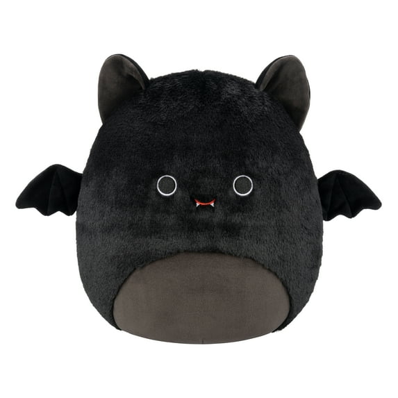 Squishmallows FuzzAMallow Official 12 inch Emily the Black Bat - Child ...