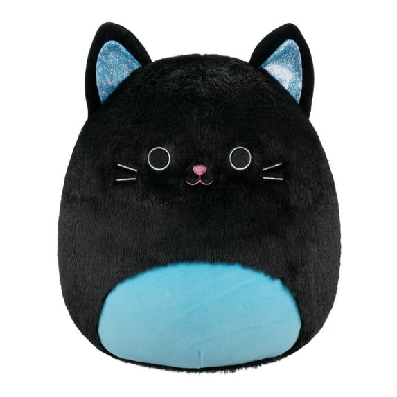 Squishmallows FuzzAMallow Official 12 inch Eponine the Black Cat ...