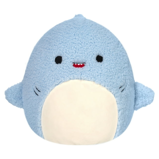 SQK - 12 Inch Medium Plush Squishmallow, Davie - Blue Shark Fuzzamallow ...