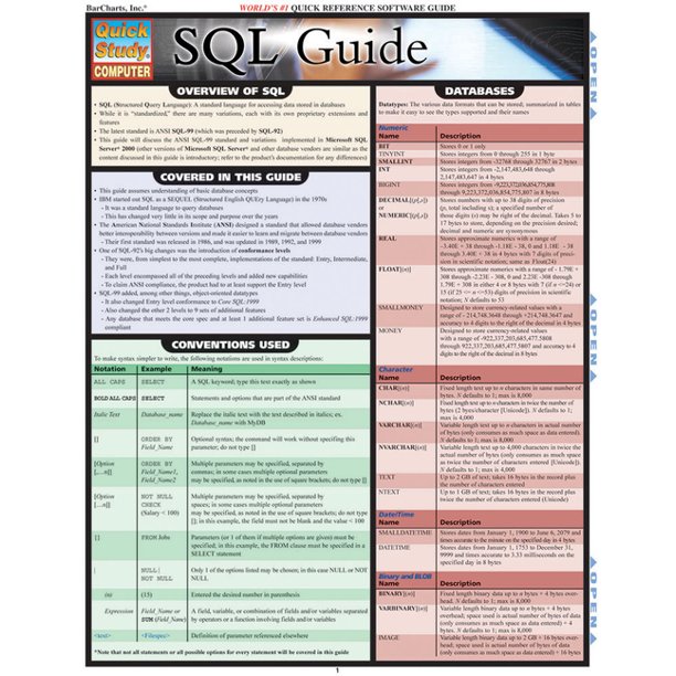 SQL Guide - Walmart.com