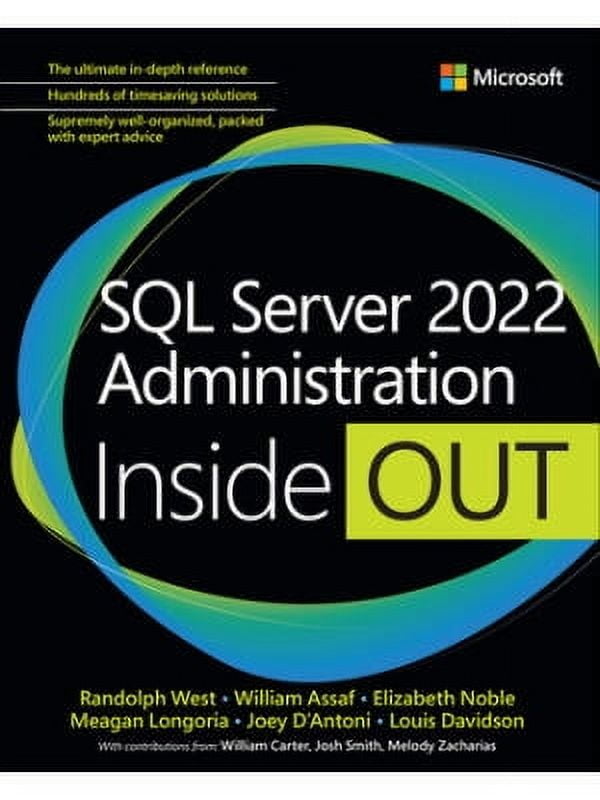 SQL Server 2022 Administration Inside Out - Walmart.com