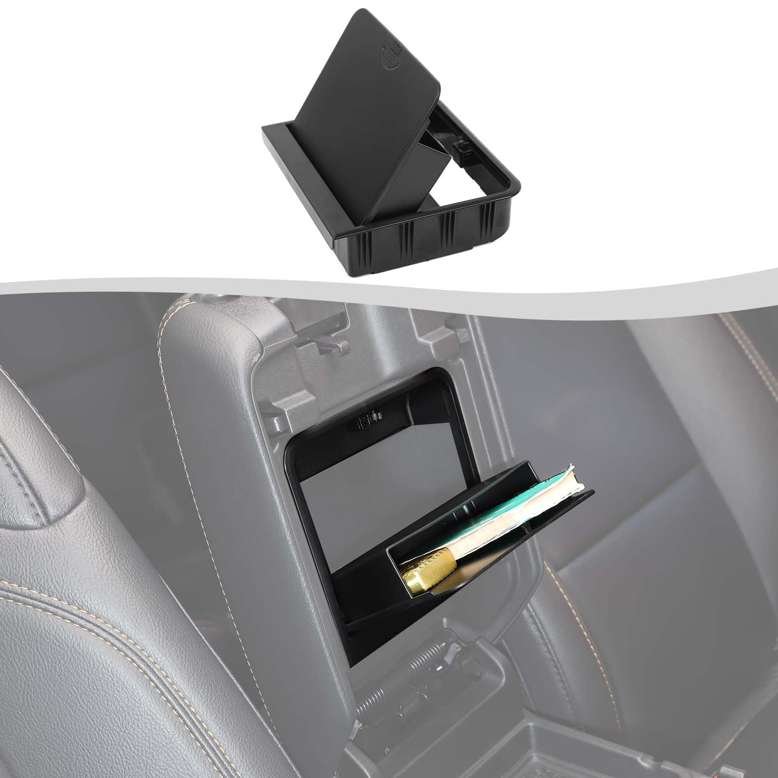 SQQP Center Console Hidden Storage Organizer Box Tray for 2018-2024 ...