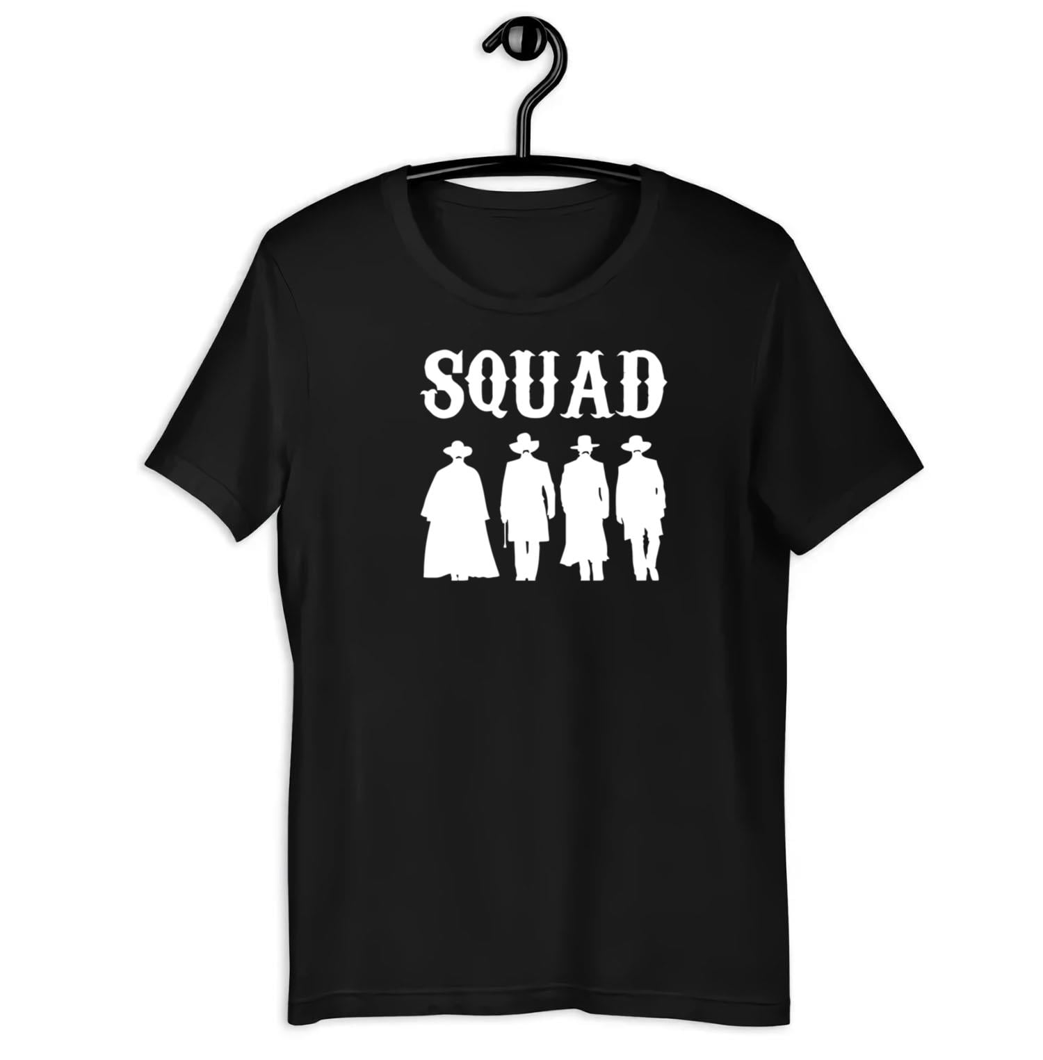 SQUAD - Wyatt Earp, Doc Holliday, Virgil Earp, Morgan Earp - Unisex T ...