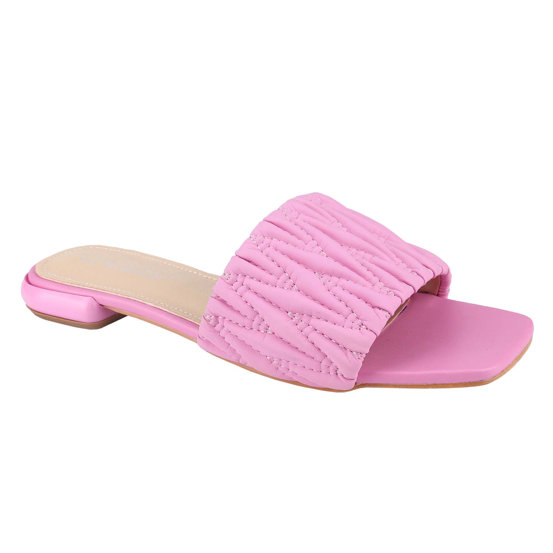 【SQUARE-10】Belovely Womens Flat Sandals Fashion Open Toe Woven Slip On ...