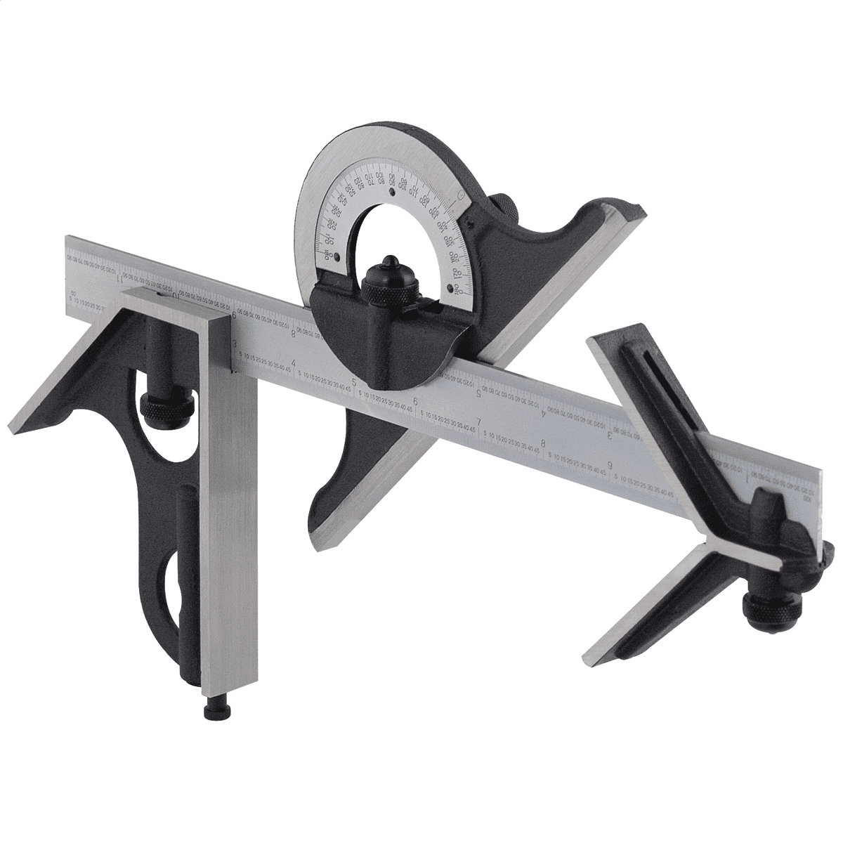 Fowler 72-370-012 Combination Square Set - Walmart.com