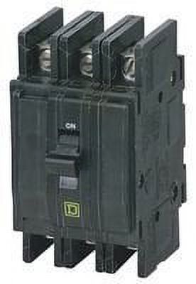 SQUARE D BY QOU315 CIRCUIT BREAKER, THERMAL MAGNETIC, 3P, 15A - Walmart.com