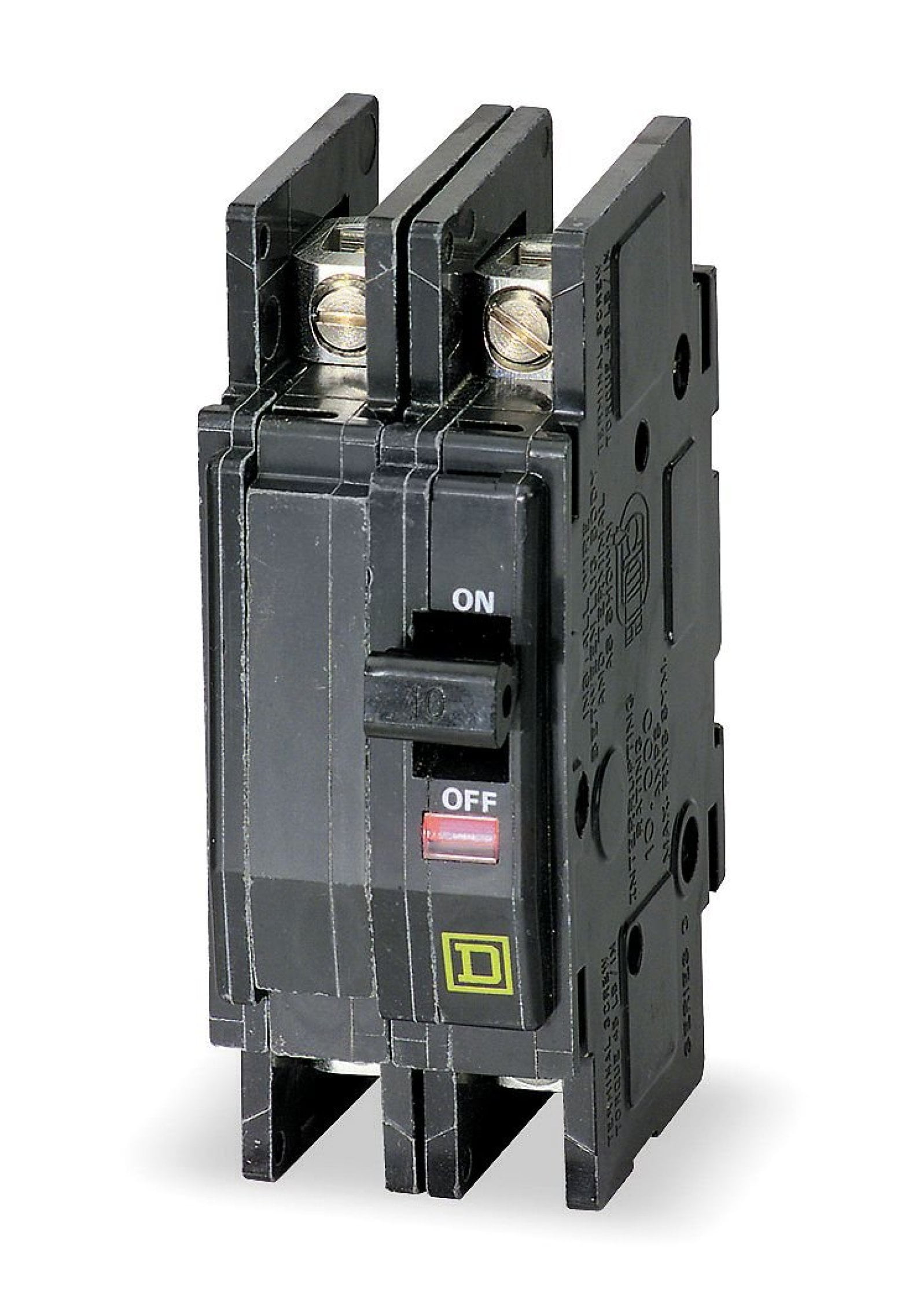SQUARE D QOU260 Circuit Breaker - 60 Amp 2 Pole 240V - Molded Case Breaker QOU Series ...