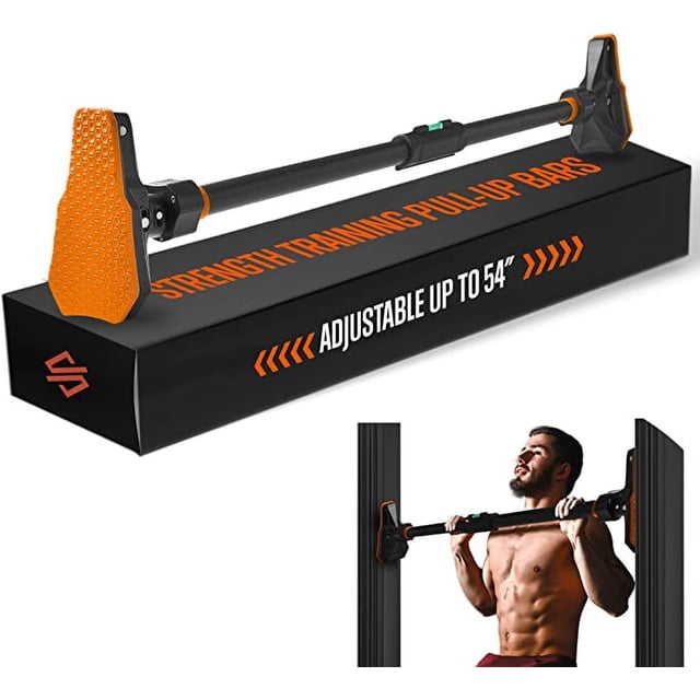 SQUATZ Adjustable Pull-up Bar - Gym Upper Body Workout - Walmart.com