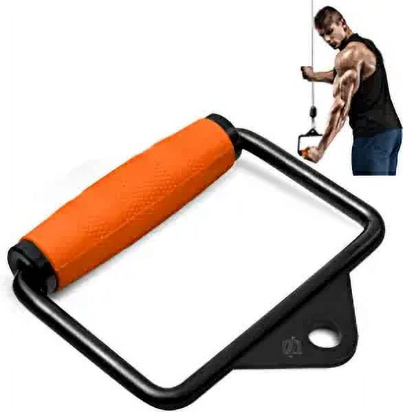 SQUATZ Single D Row Handle Non-Slip Cable Attachment with 360 Degree ...