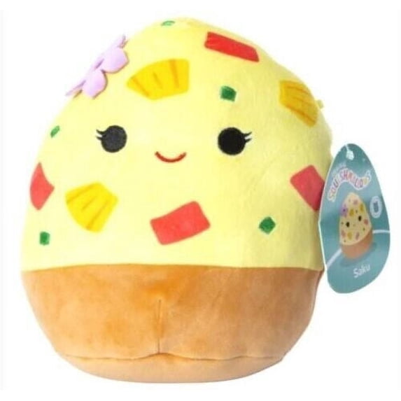 SQUISHMALLOW 7.5" SAKU THE HAWAIIAN PIZZA PLUSH - Walmart.com